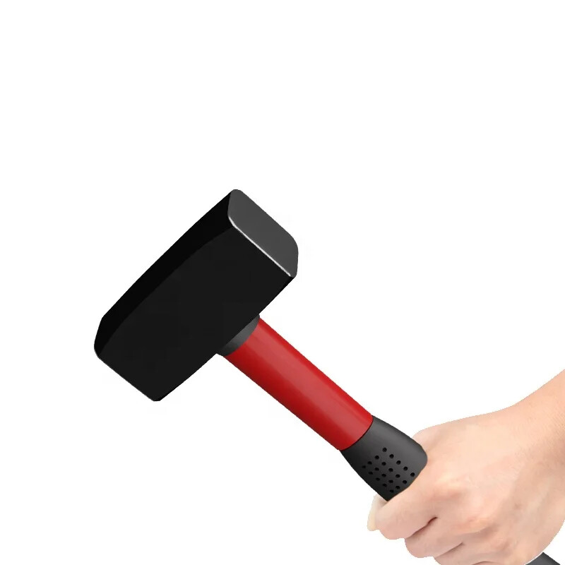 Masonry Hammer Fibre Shank Sledge Hammer Square Head Octagonal Hammer ...