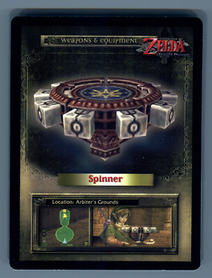 The Legend Of Zelda Twilight Princess Trading Card #45 Spinner 2007 ...