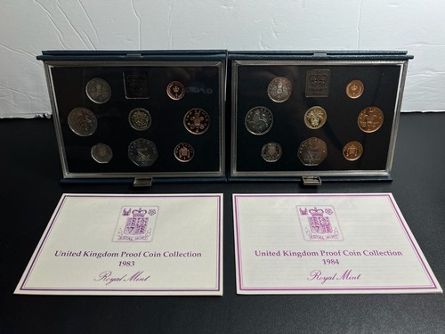1983 & 1984 United Kingdom Proof Set | eBay