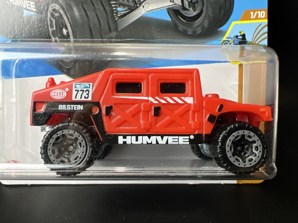Hot Wheels 2024 Humvee HW Dirt 1/10 Red Off-Road SUV 55 Diecast 1:64 | eBay