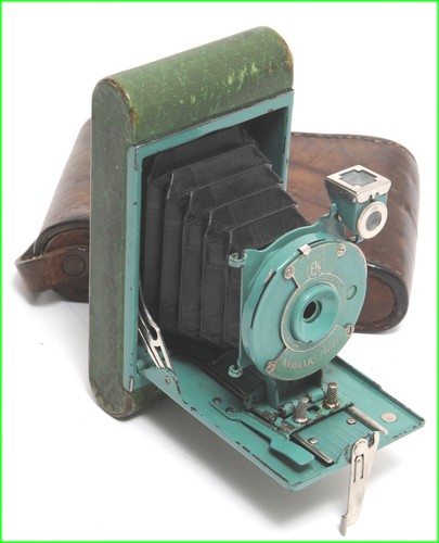 Eastman Kodak Petite 127 film folding camera Green NOTTESTED | eBay.de