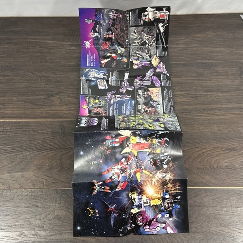 Transformers Original G1 1985 Insert Catalog Check List Booklet | eBay