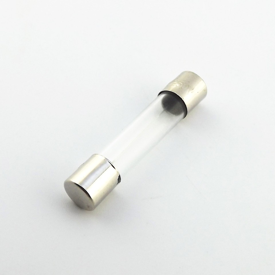 50Pcs Glass Tube Fuse 6mm x 30mm 0.1A 0.1Amps F0.1A 100mA 250V Quick ...