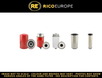 Filter Kit Fits VALMET 911.4 Air Oil Fuel w/SISU 74CTA TIER 3 Eng ...