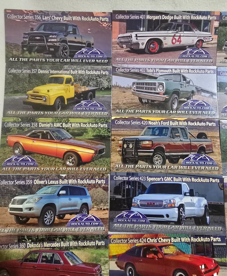 RockAuto Rock Auto Magnet Collector Series Refrigerator Magnets ...