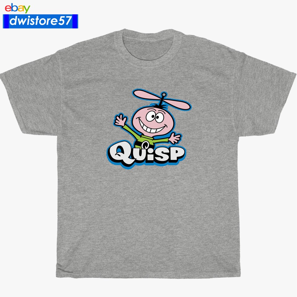 New Shirt Quisp Cereal Logo Black/Navy/White/Grey Men's T-Shirt S-5XL ...