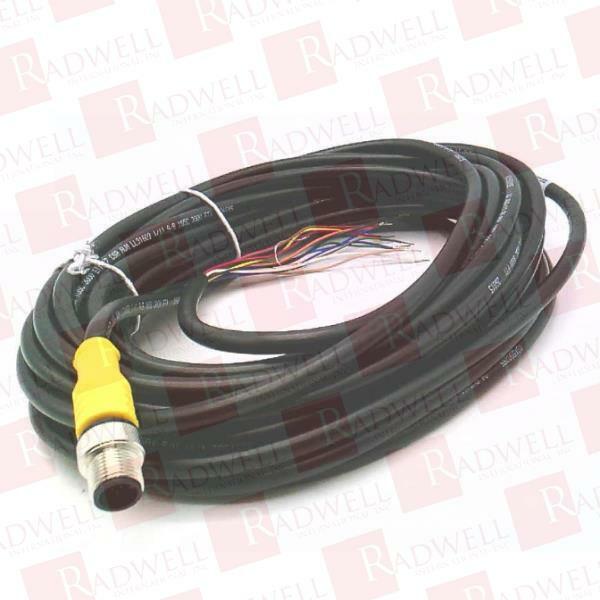 Turck RSC 12T-10/S618 Eurofast Cordset Straight Male connector for sale ...