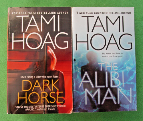 COMPLETE SET 2 PB ELENA ESTES SERIES BY TAMI HOAG: DARK HORSE; THE ...