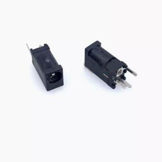 5-100pcs DC-002F power socket DC-002F 3.5X1.3mm 3-pin vertical DC power ...