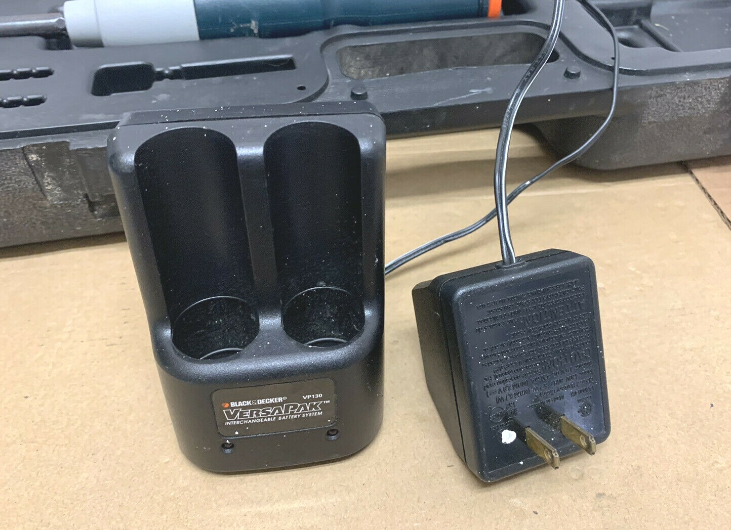 Lot of 3 Black & Decker VersaPak Tools Drill Screwdriver Reciprocating ...