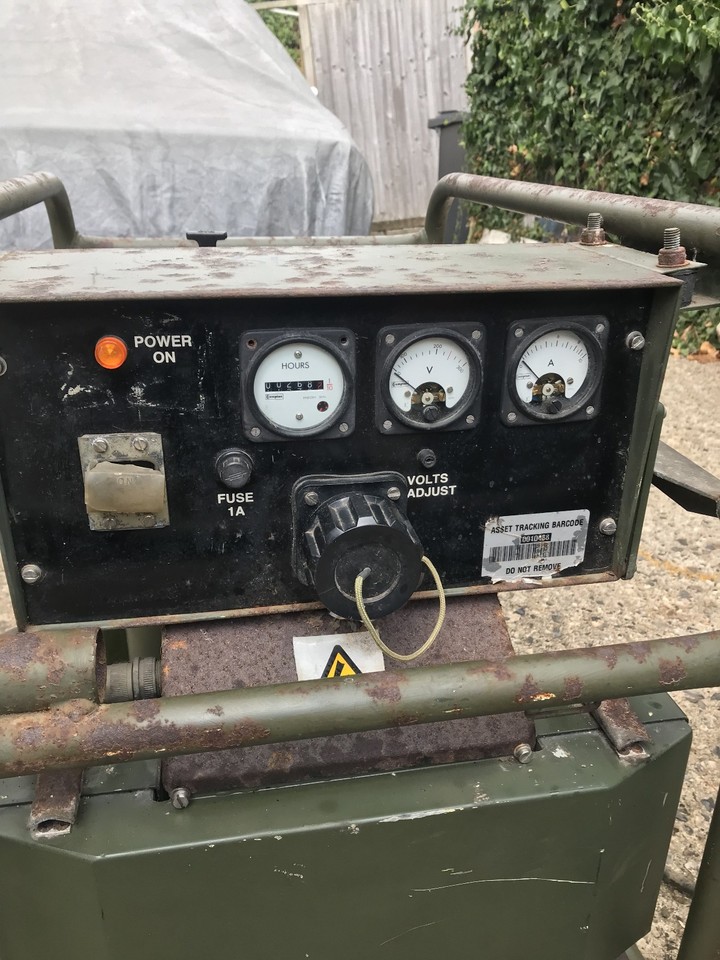 EX MOD ARMY Generator Countryman 1.9 KVA 110-240v Working | eBay UK