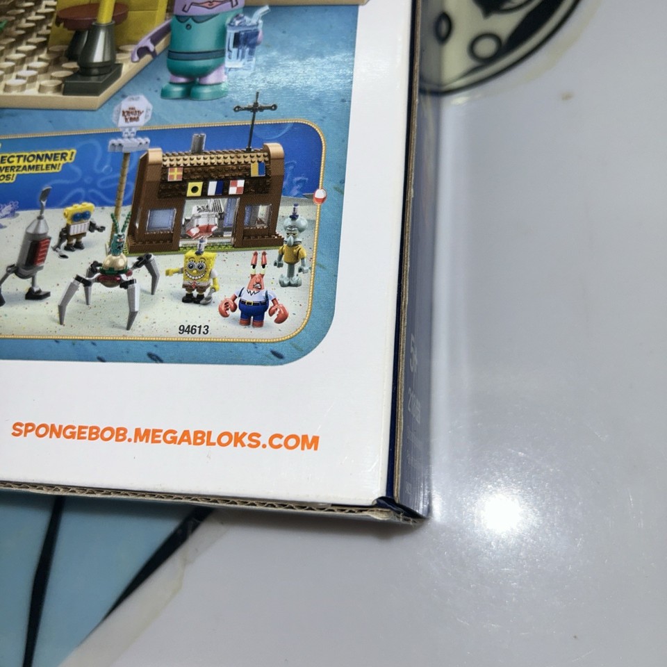 Mega Bloks Spongebob Squarepants Beach Resort Figure Pack Playset 2014 ...