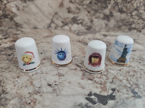 Lot Of 4 Gimbel And Sons Made In England Thimbles | eBay