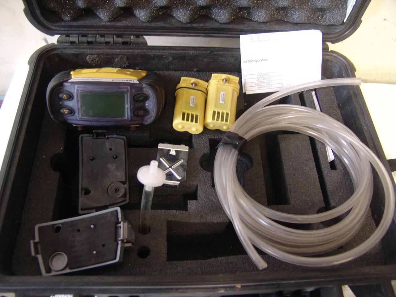 Honeywell Lumidor Impact Pro Multi Gas Monitor In Pelican Case | eBay