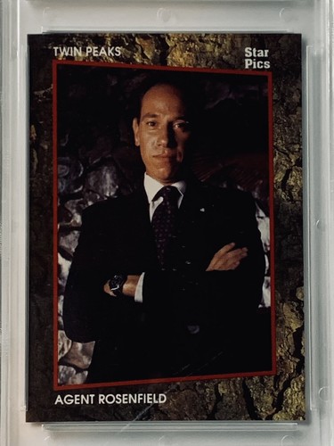 1991 Twin Peaks #63 Albert Rosenfield Limited Edition Graded Gem Mint ...