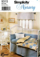 Simplicity Sewing Pattern 9315 Babies' Shabby Chic Nursery Uncut for ...