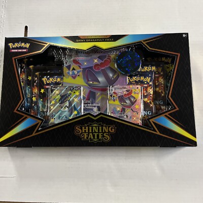 Pokémon Shiny Dragapult V Max Premium Collection, Card Game TCG CCG ...