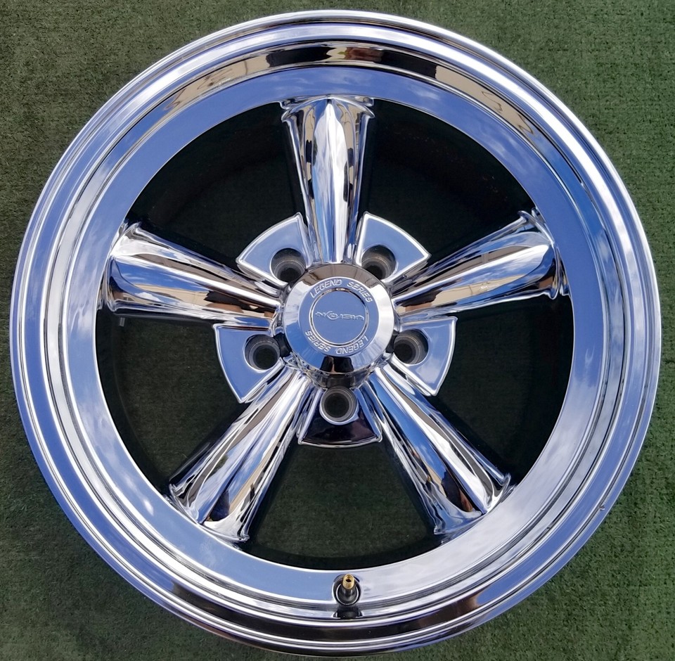 Vision LEGEND 5 or 6 Chrome Wheel Rim 5x127 17 inch x 9 inch x 0 Offset ...