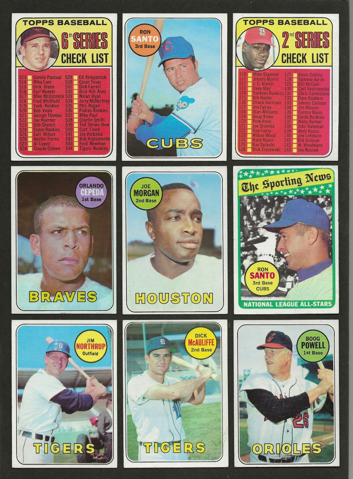 1969 Topps Baseball $1.49 PER PICK (2 PICK MINIMUM) Complete Your Set ...