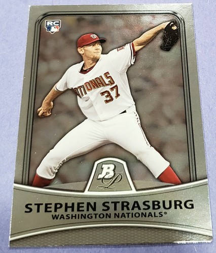 Stephen Strasburg Baseball Bowman Platinum Ascension RC 2010 rookie ...