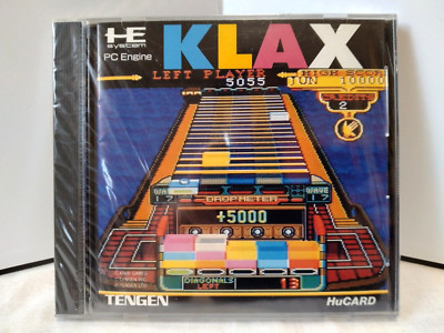 NEW "klax" NEC TurboGrafx-16 (PC Engine) Game Japan | eBay