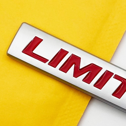 3D Matte Metal Red Limited Car Logo Letter Sport Edition Emblem SUV ...