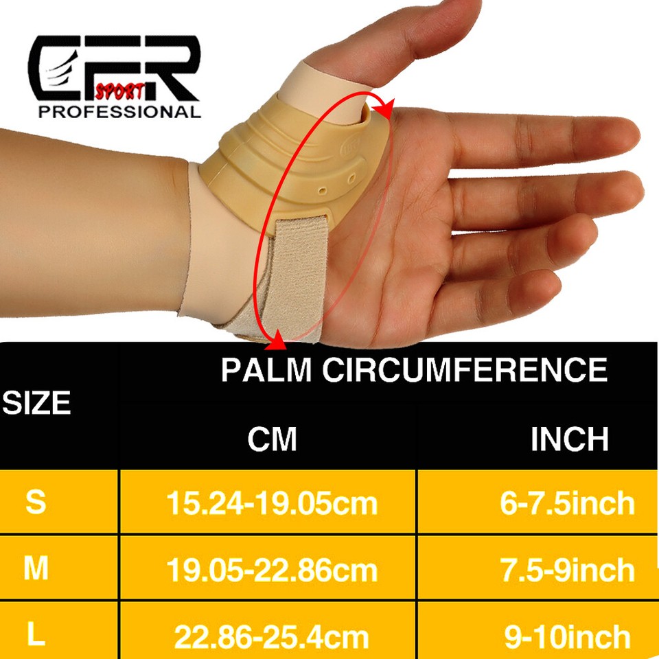 Thumb Support Brace CMC Joint Thumb Arthritis Orthosis Pain Relief Left ...