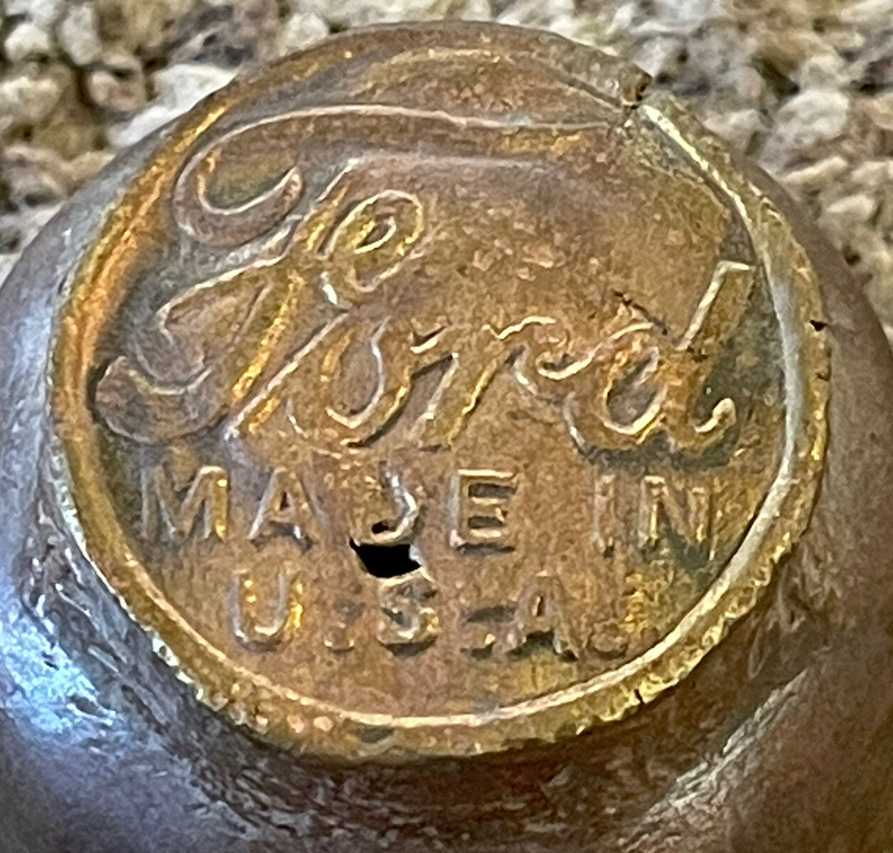 Original Brass Ford Model T Grease Hub Cap | eBay