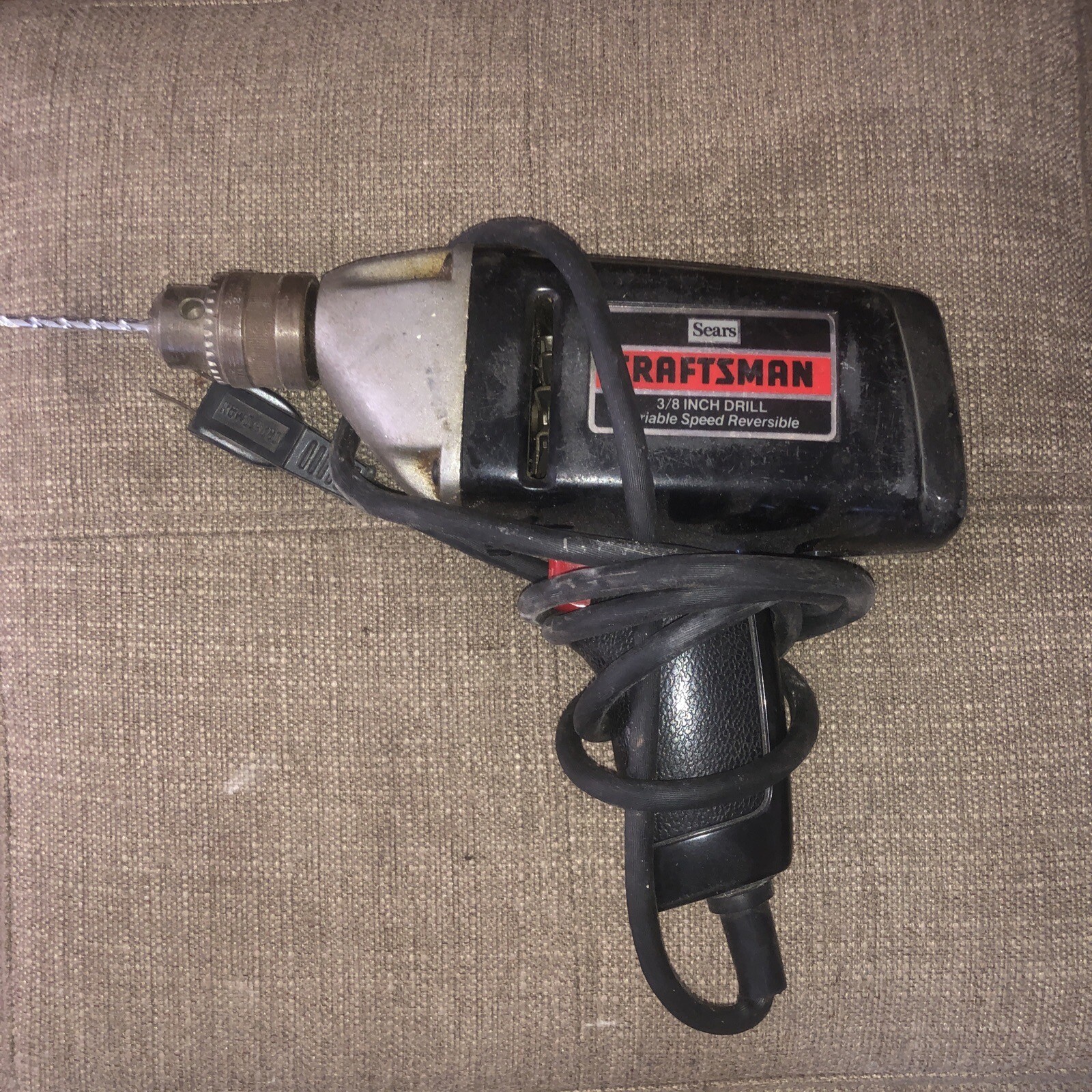 Sears Craftsman 3/8” Electric Drill, Model 315.11480 | eBay