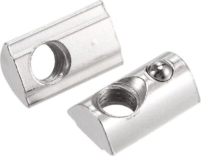 Spring/Roll-in Ball T-Nuts for Alloy Profiles 40 Series in Sizes M4 M5 ...