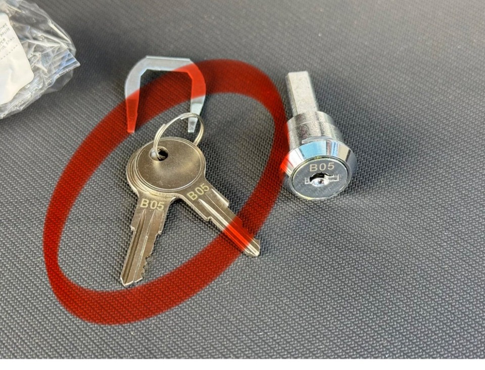 B02 Craftsman Tool Chest Tool Box Replacement Lock Cylinder Key Set ...