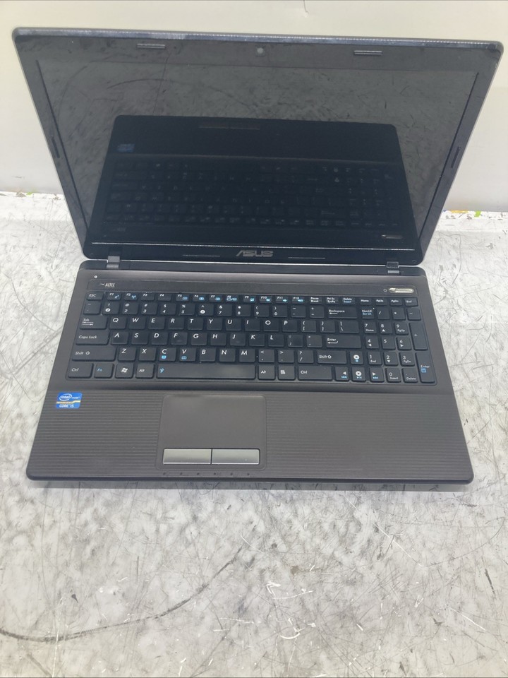 ASUS K53E 15.6" Intel Core i5-2410 2.3GHz 4GB RAM NO HDD Boots to BIOS ...