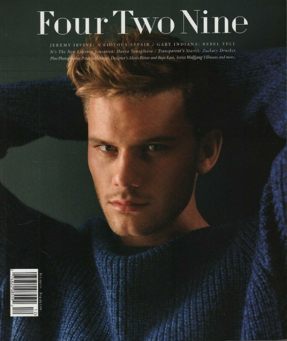 Four Two Nine No.6 Jeremy Irvine Zackary Drucker Peter Schlesinger ...