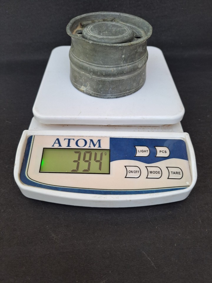 Victorian Ink Pot Pewter Inkwell England Rare Antique Circa 1850s | eBay