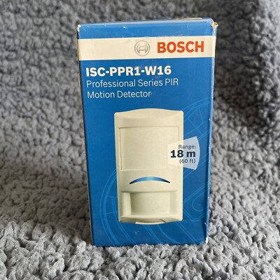 NEW/SEALED Bosch ( ISC-PPR1-W16 ) Professional Series PIR Motion ...