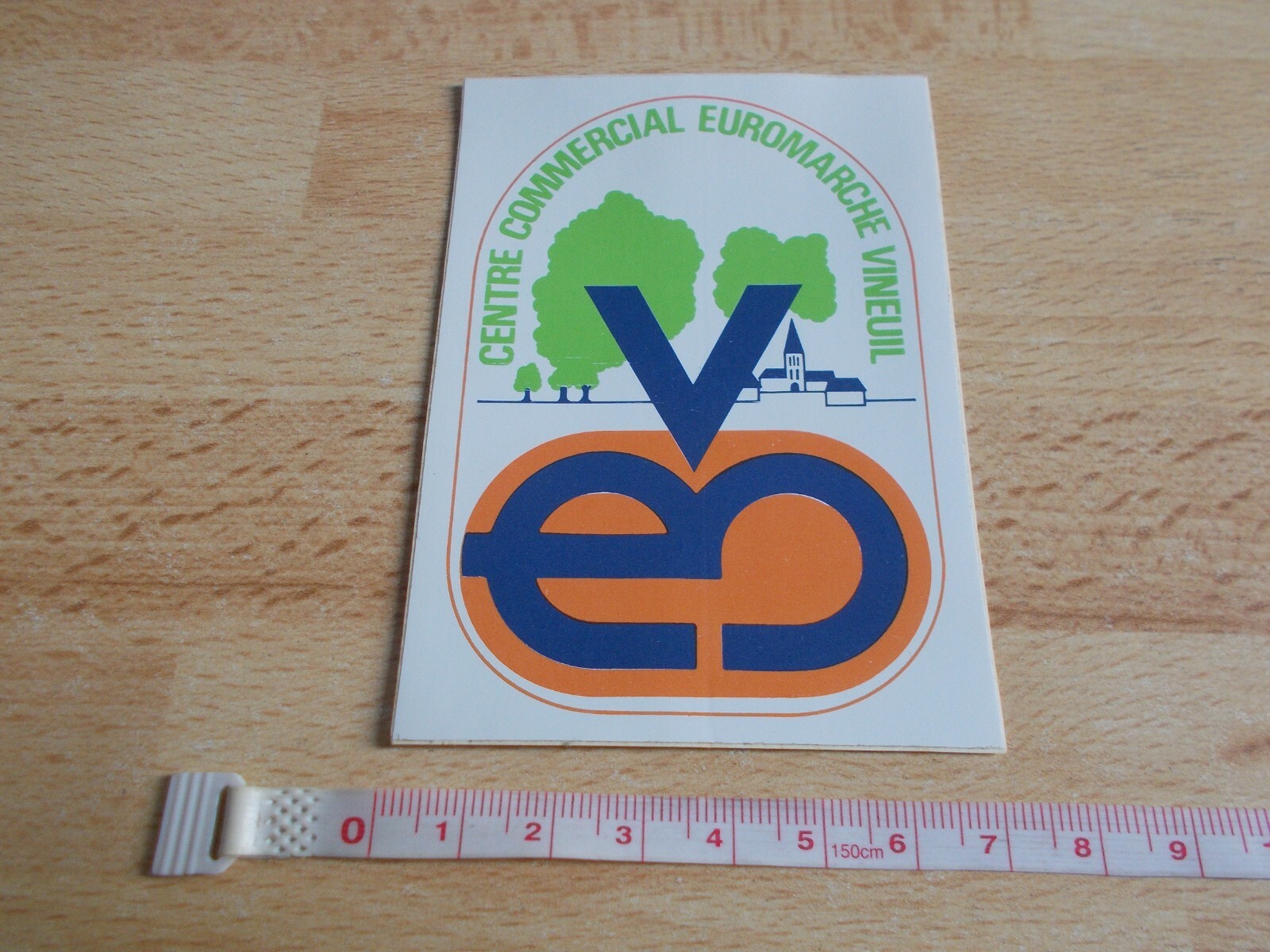 Sticker Vintage - Center Commercial Euromarket Vineuil | eBay UK