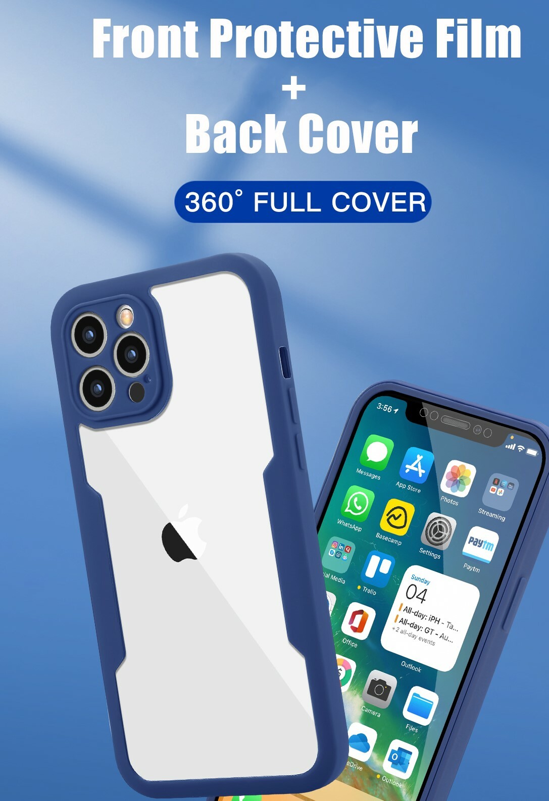 360 Full Body Case For iPhone 16 15 14 13 12 11 Pro Max Mini XR Max 7 8 ...