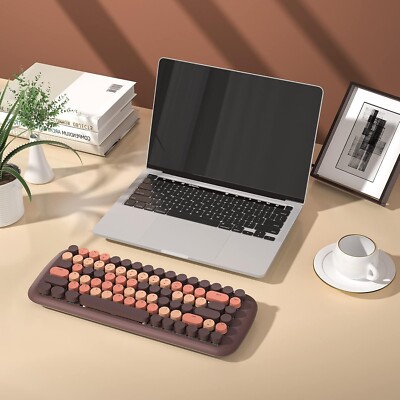 STOGA Wired Mechanical Gaming Keyboard - Mini Retro Style Chocolate ...