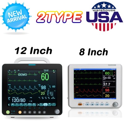 Patient Monitors - Patient Monitor Ecg Spo2 Nibp Printer