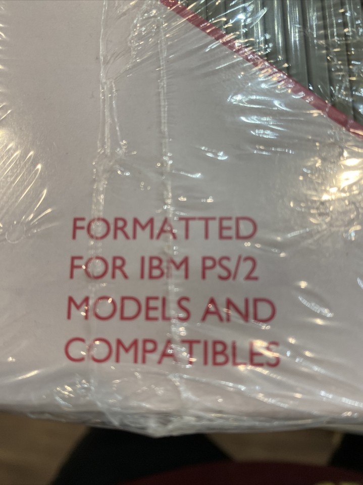 3.5" DSHD Formatted Disks 40 Diskettes New Sealed IBM & Compatibles ...