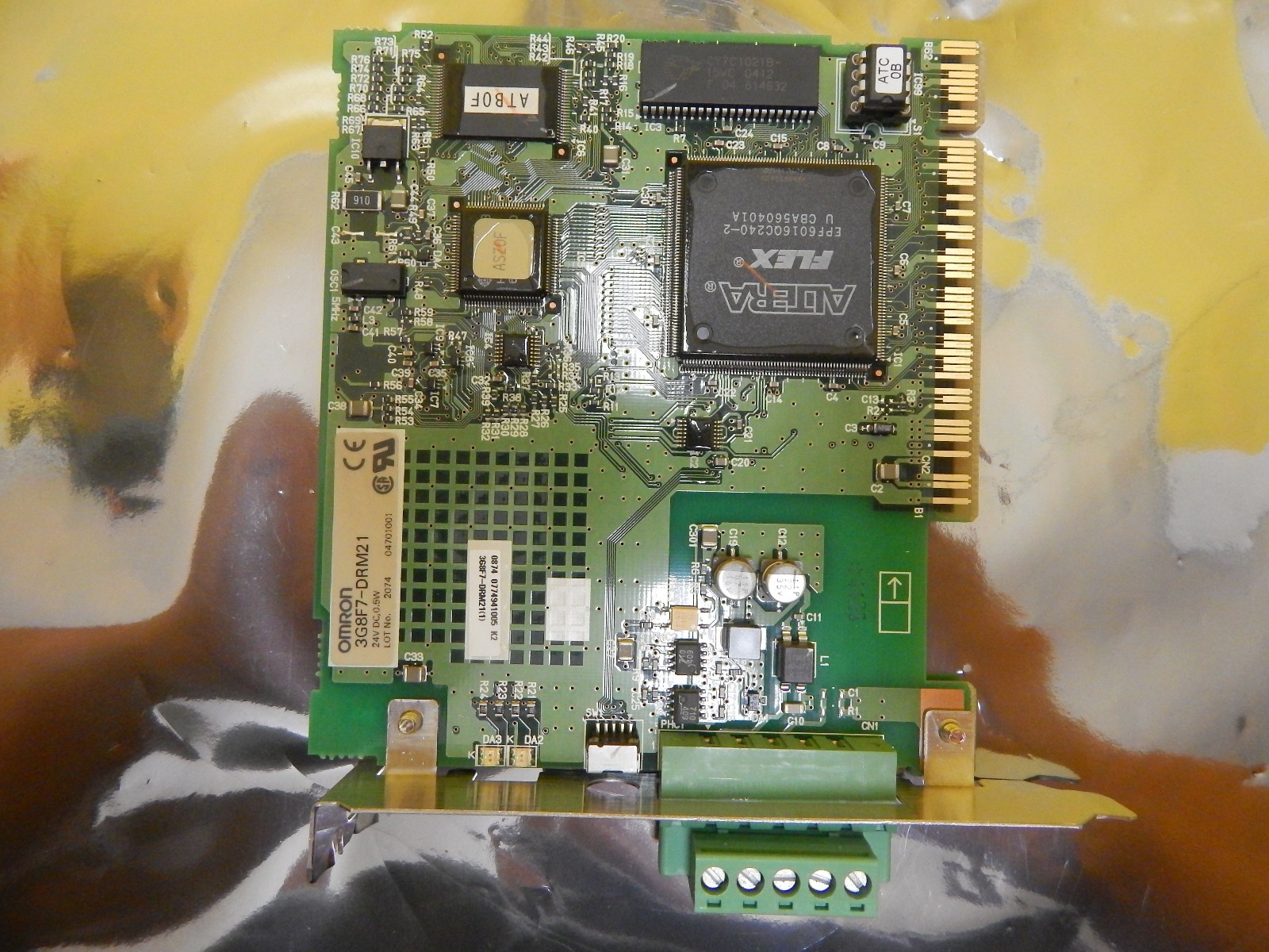 Omron 3G8F7-DRM21-1(1) PCI Bus DeviceNet Board PCB 3G8F7-DRM21 Working ...
