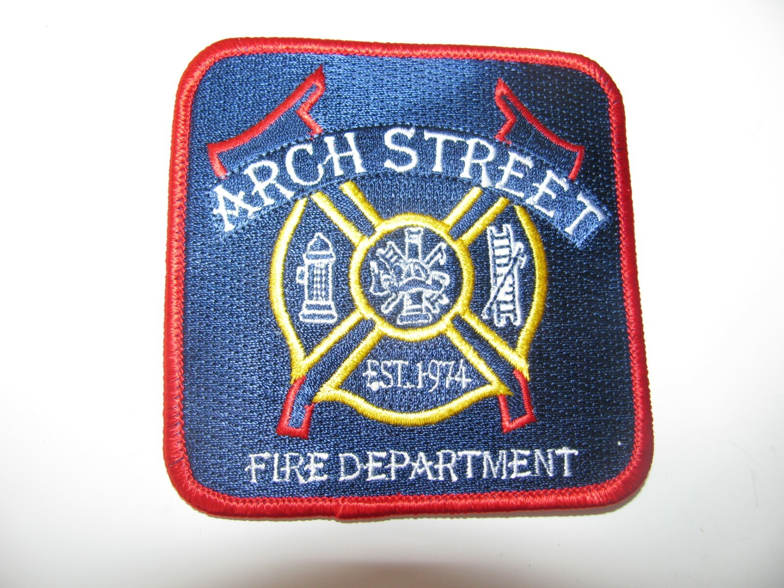 Arch Street Little Rock Arkansas ( AR ) Fire Dept Patch Iron On 3.5 ...