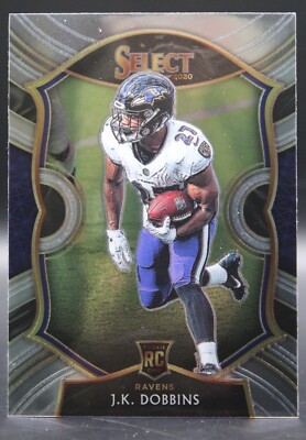 2020 Panini Select JK Dobbins Rookie RC Concourse Level Base #52 ...