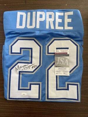 Marcus Dupree Autograph New Orleans Breakers USFL Jersey JSA Authentic ...