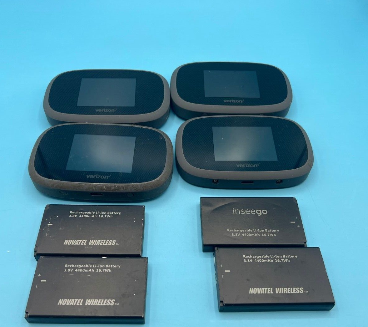 Verizon MIFI8800L Jetpack MiFi 8800L LTE Mobile Hotspot LOT OF 4 **READ ...