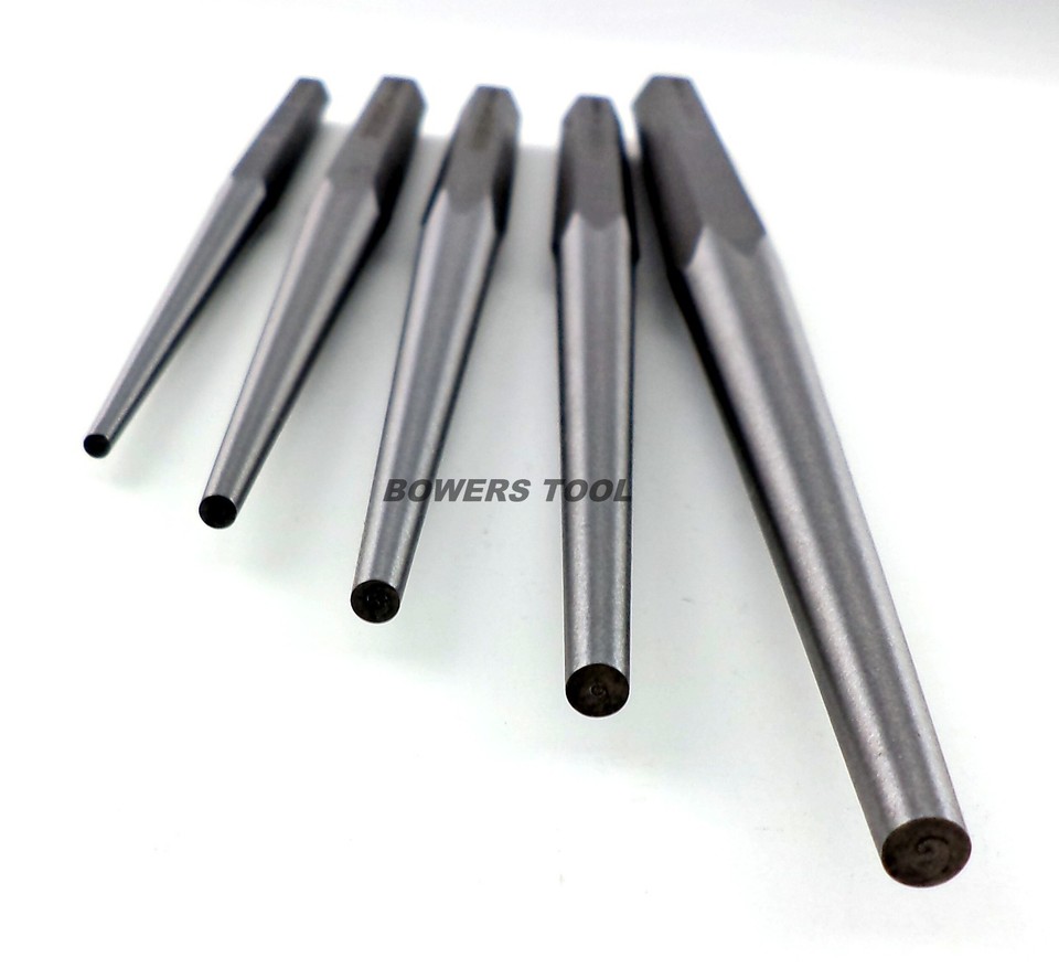 Wilde Tool 5pc Extra Long Taper Line up Drift Punch Set Professional ...