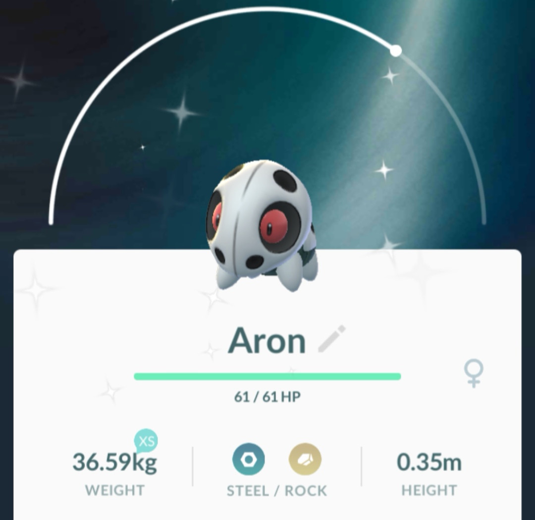 Pokemon Go Shiny Aron [TRADE OFFER] 100% safe | eBay