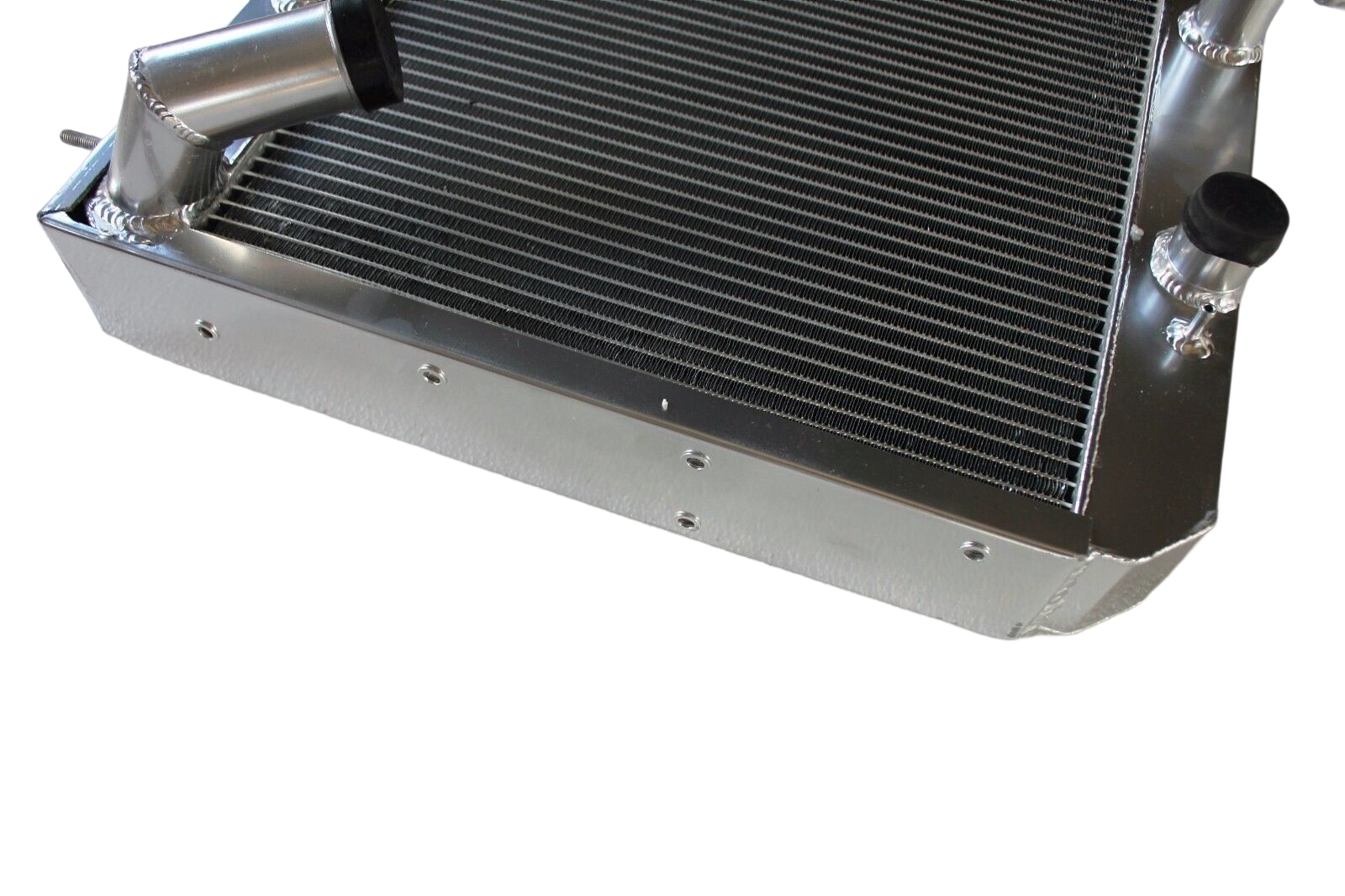 Aluminum Radiator FOR Jaguar E-Type Series 2 XKE/XK-E 4.2L MT 1969-1971 ...