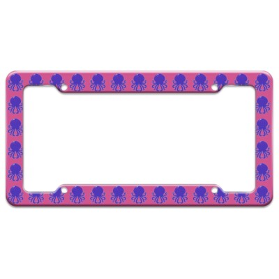 Cute Octopus Tentacles Ocean License Plate Tag Frame | eBay