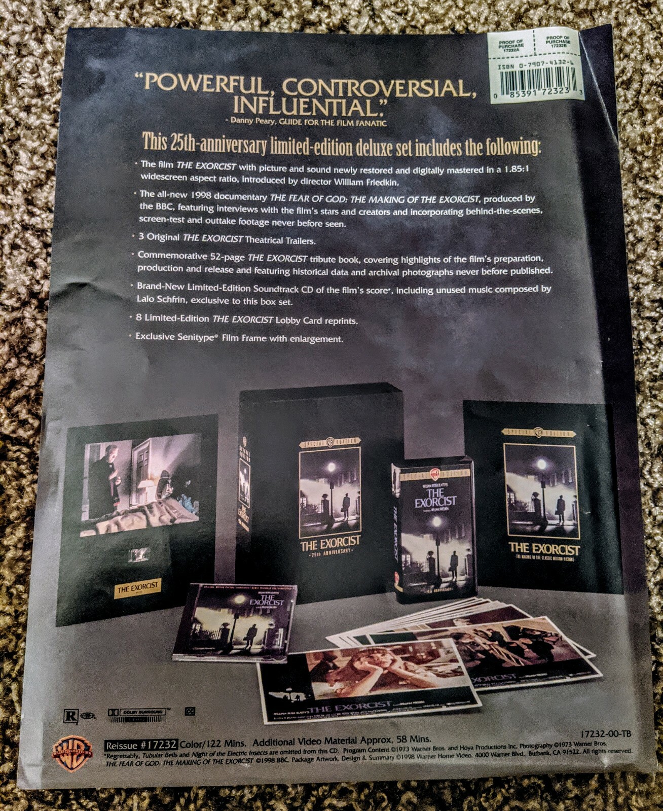 The Exorcist 25th-Anniversary Limited Edition Deluxe Box Set(without ...